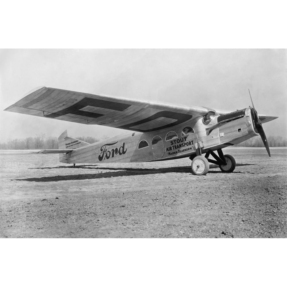 Ford Commercial Tri-Motor Was One Of The First Planes Used By U.S ...