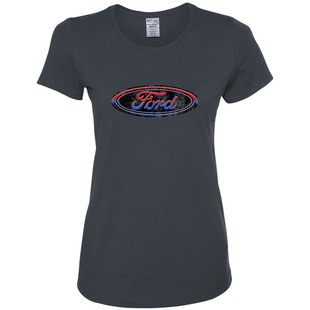Ford Distressed USA Red White and Blue Tough Logo Cars and Trucks ...