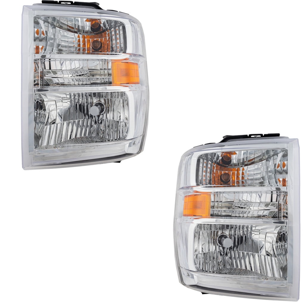 For Ford Econoline Van 2008-2014 Headlight Driver & Passenger Side ...
