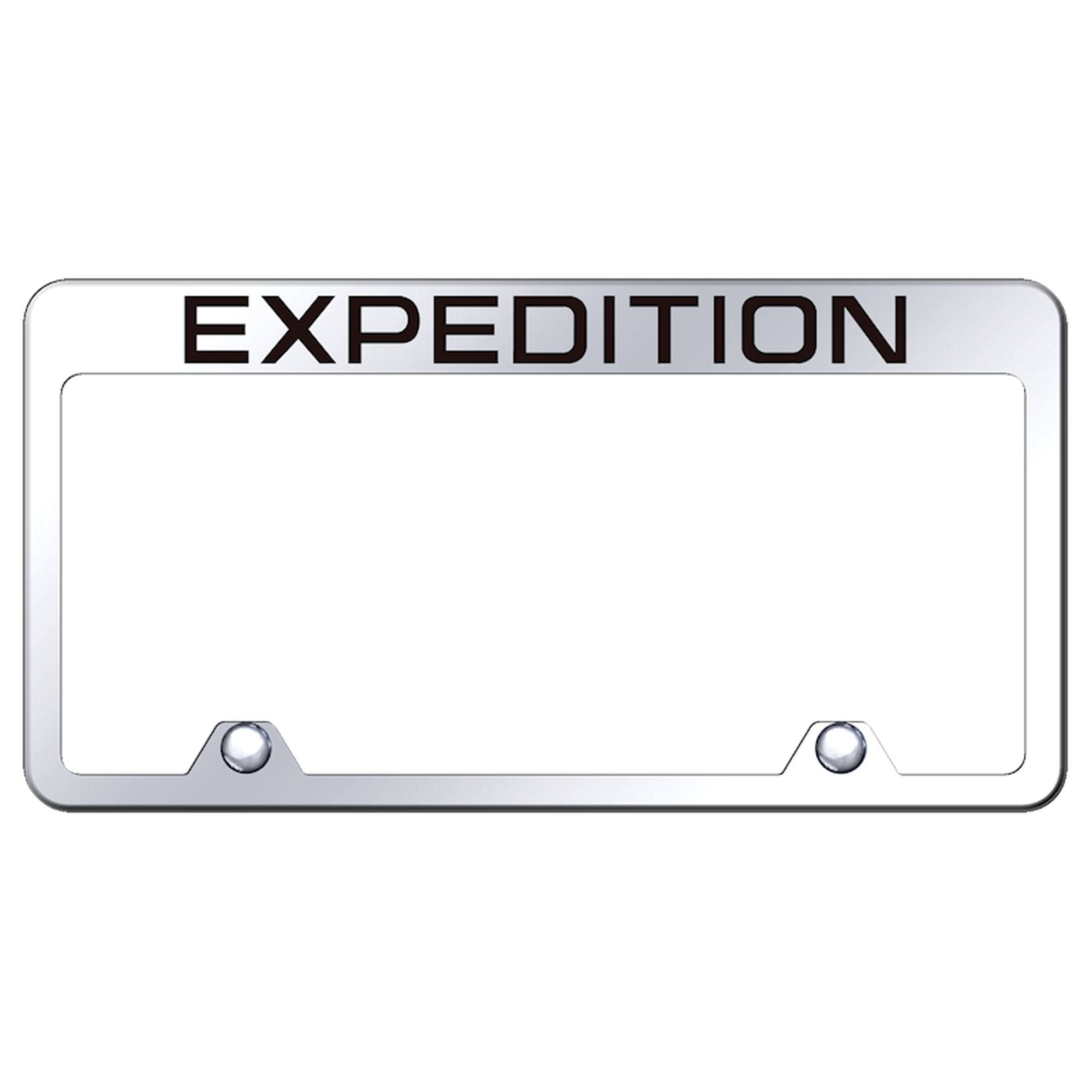 Ford Expedition Laser Etched Stainless Steel Truck License Plate Frame ...