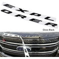 Ford Explorer Front Hood Emblem Badge New ABS 3D Letters fit 2011-2021 ...