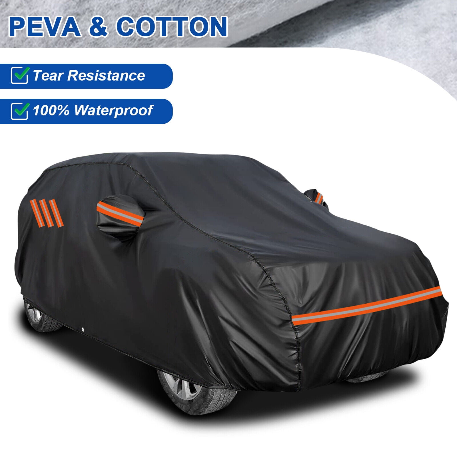 For Ford Explorer Full SUV Car Cover, Upgraded PEVA&Cotton Automobiles ...