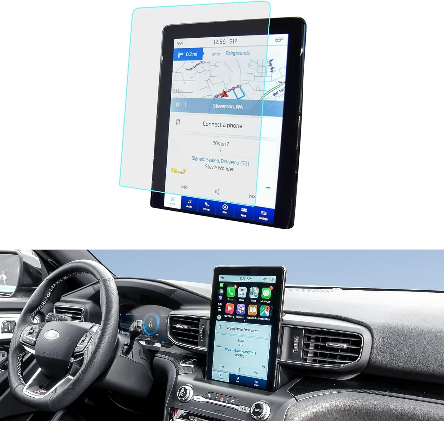 Ford Explorer Screen Protector for 2020 2021 2022 2023 2024 Ford ...