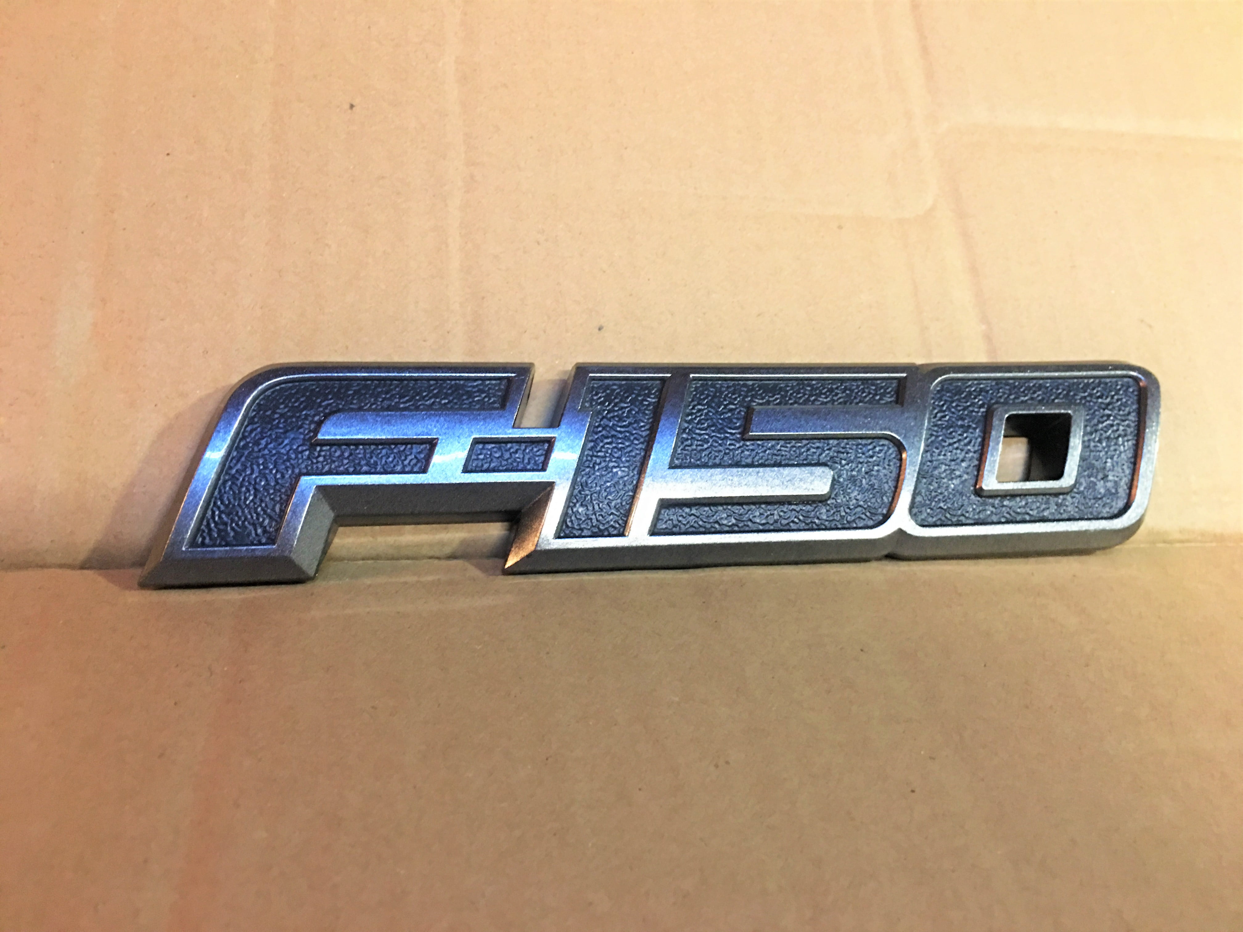 Ford F-150 Chrome Black F150 Raptor Lariat Fender Tailgate Side Badge ...