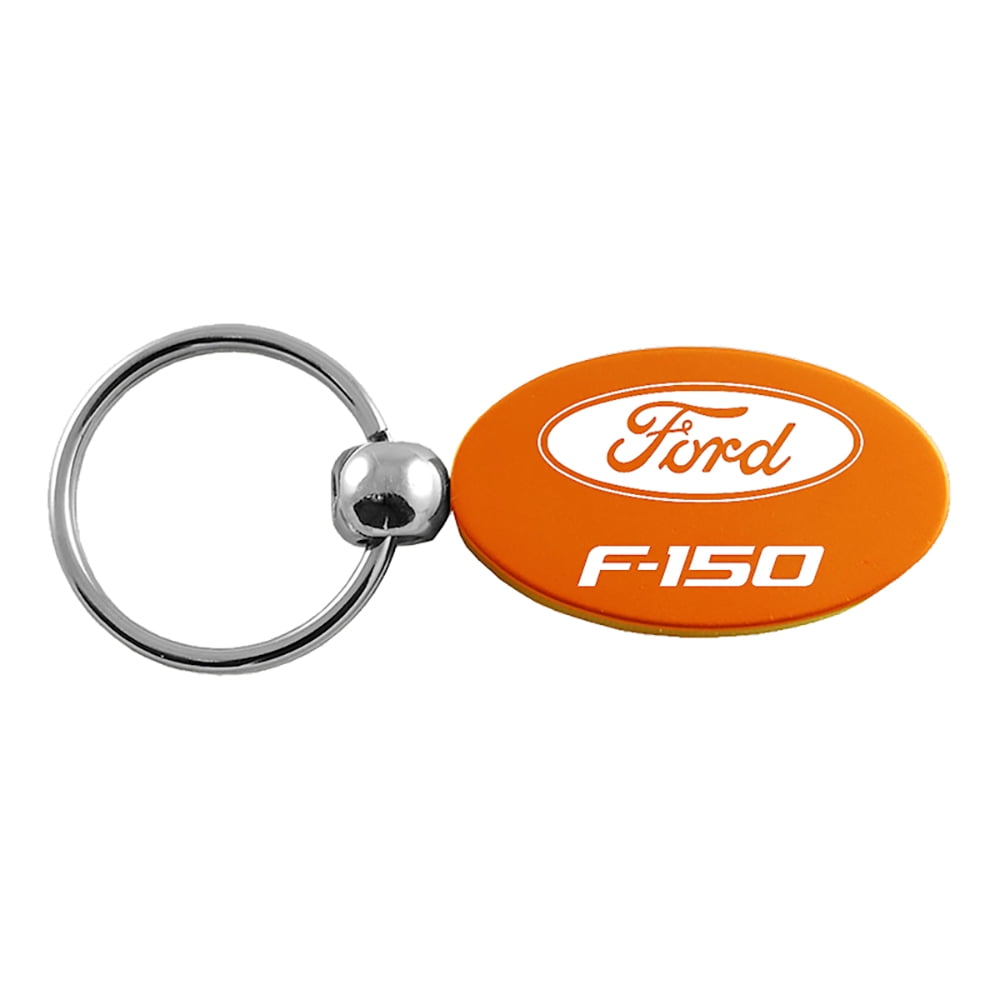 Ford F-150 Keychain & Keyring - Orange Oval - Walmart.com