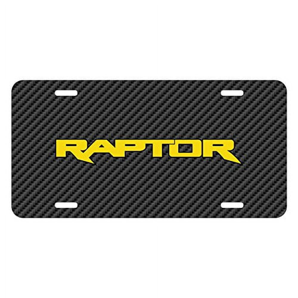 Ford F-150 Raptor 2017 in Yellow Black Carbon Fiber Look Graphic ...