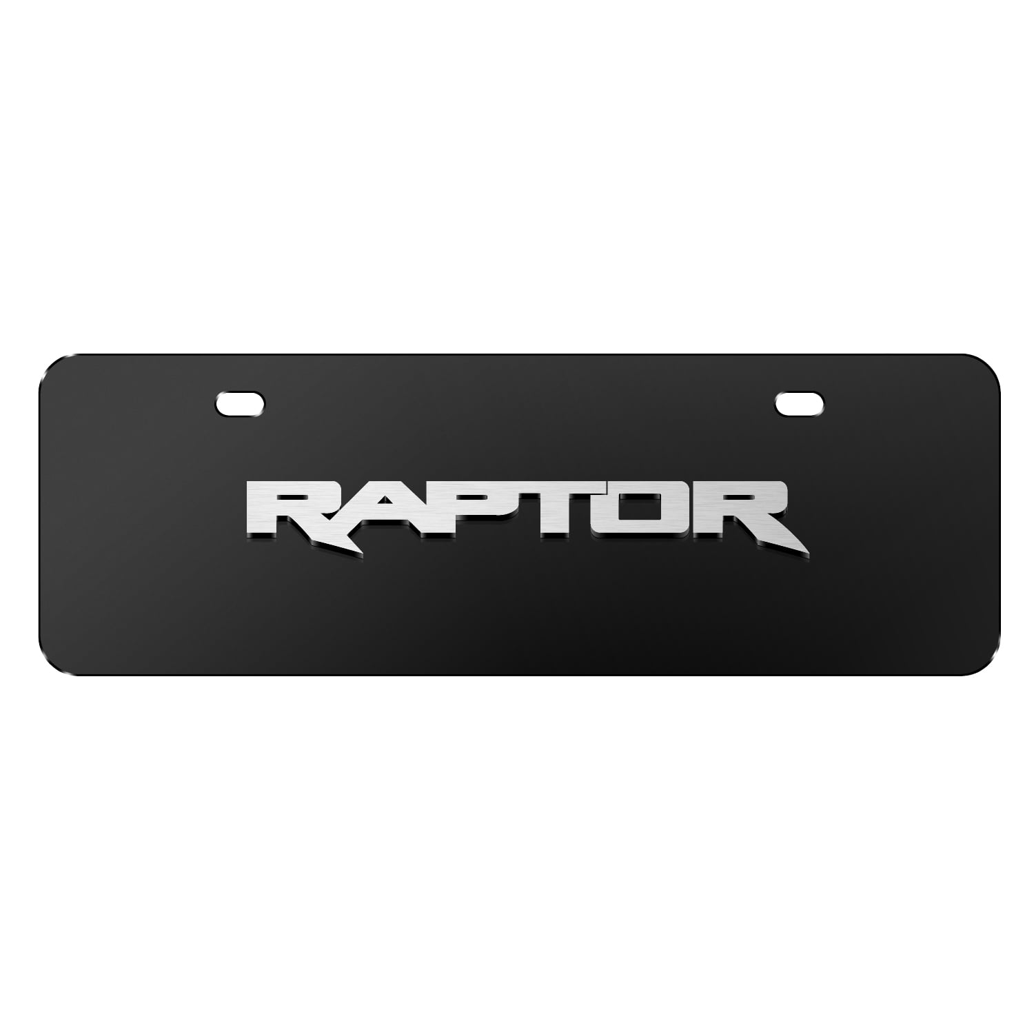 Ford F-150 Raptor 3D Logo 12" x 4.25" European Look Black Half-Size ...
