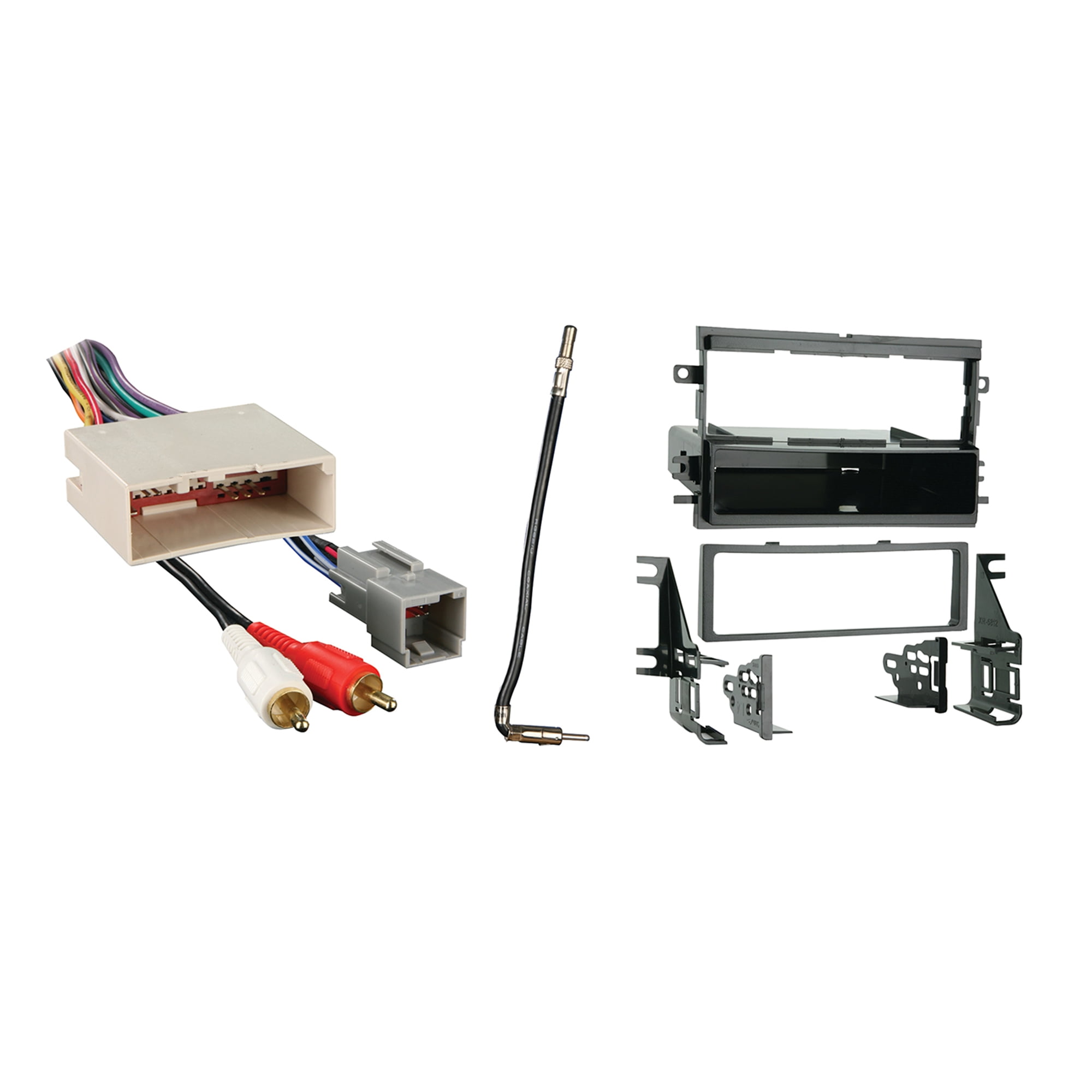 Ford F-250/350/450/550 XL (Without CD) For 2013-2016 Single DIN Metra ...