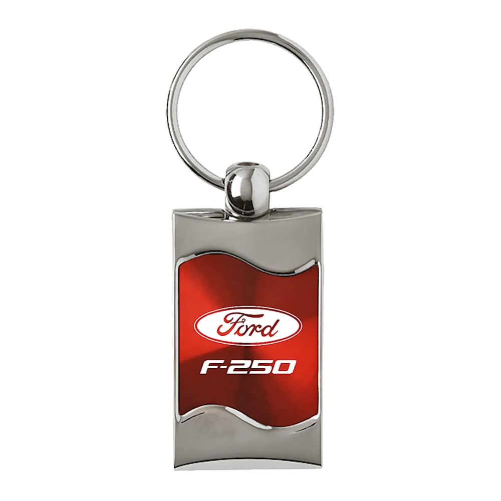 Ford F-250 Keychain & Keyring - Red Wave - Walmart.com