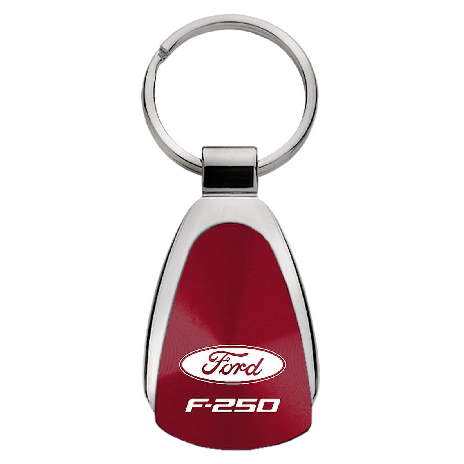 Ford F-250 Teardrop Key Chain (Burgundy) - Walmart.com
