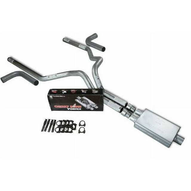 Ford F150 21-25 3" Dual Exhaust Kits Cherry Bomb Vortex Side Exit ...