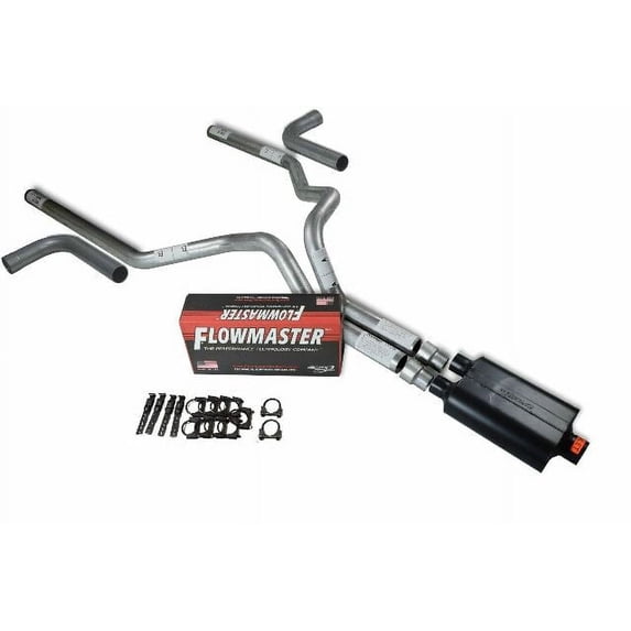 Ford F150 21-25 3" Dual Exhaust Kits Flowmaster Super 40 Side Exit ...