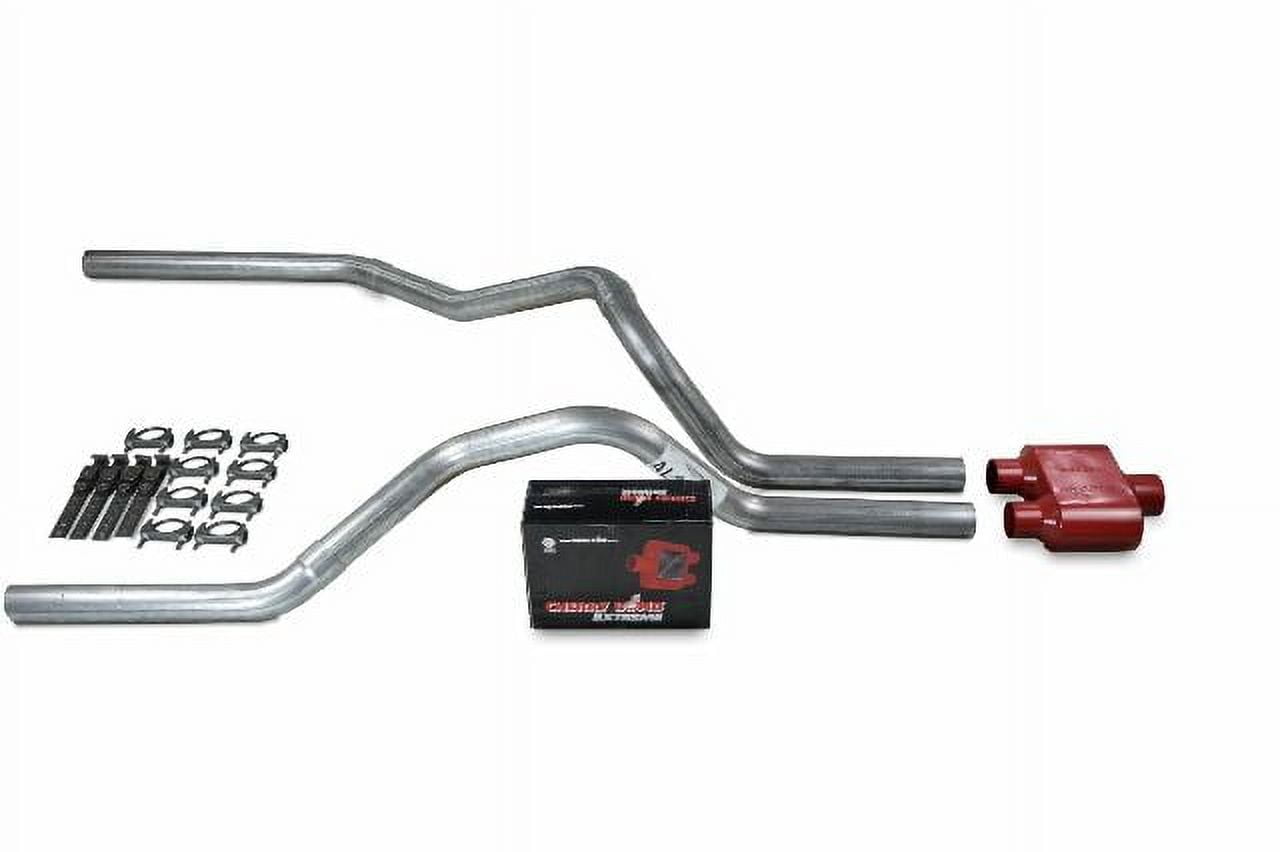 Ford F150 F250 1998-'03 Dual Exhaust Kit Cherry Bomb Extreme Muffler ...