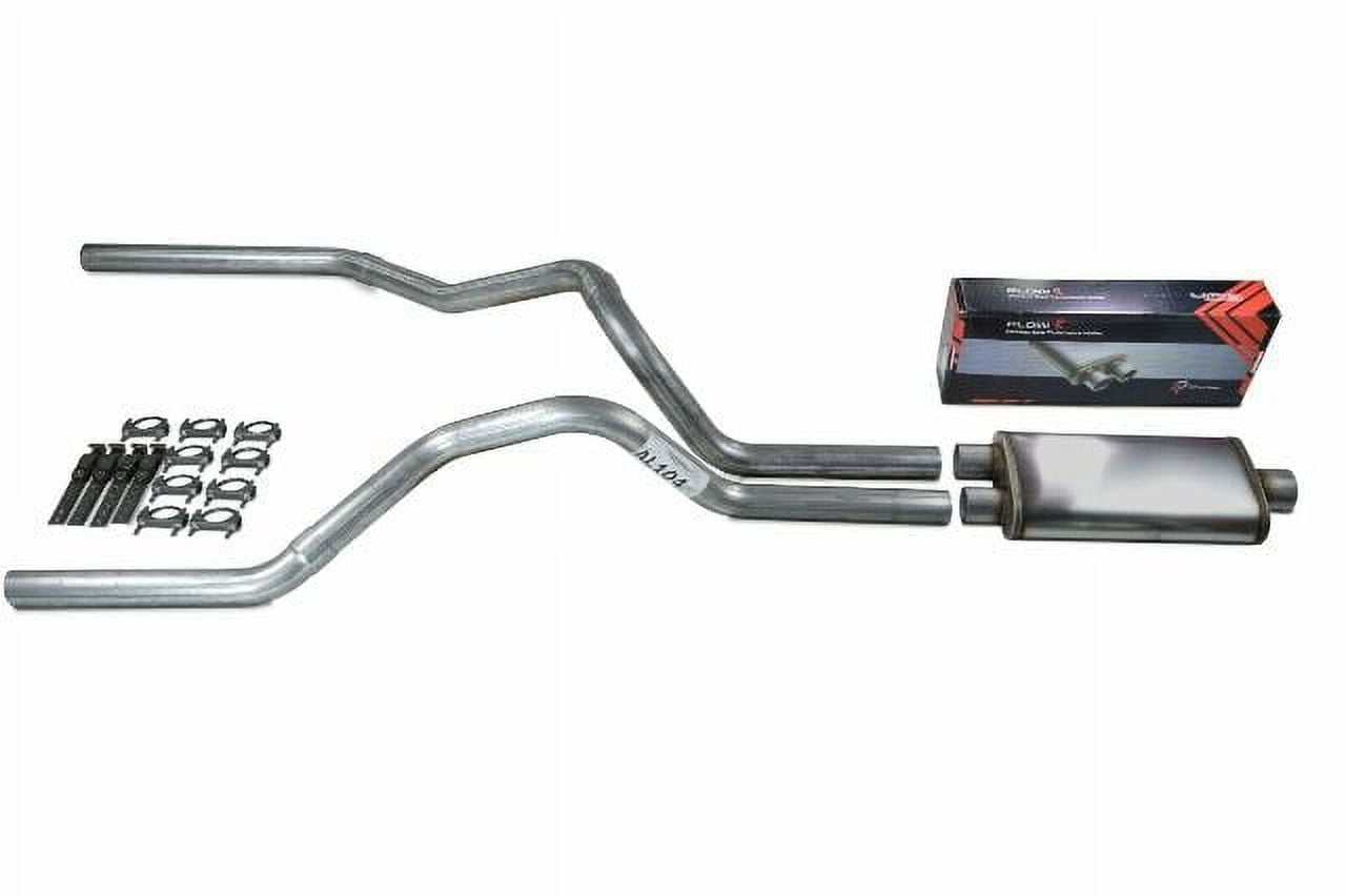 Ford F150 Truck 15-20 2.5" Dual Truck Exhaust Kit Flow II Stainless ...