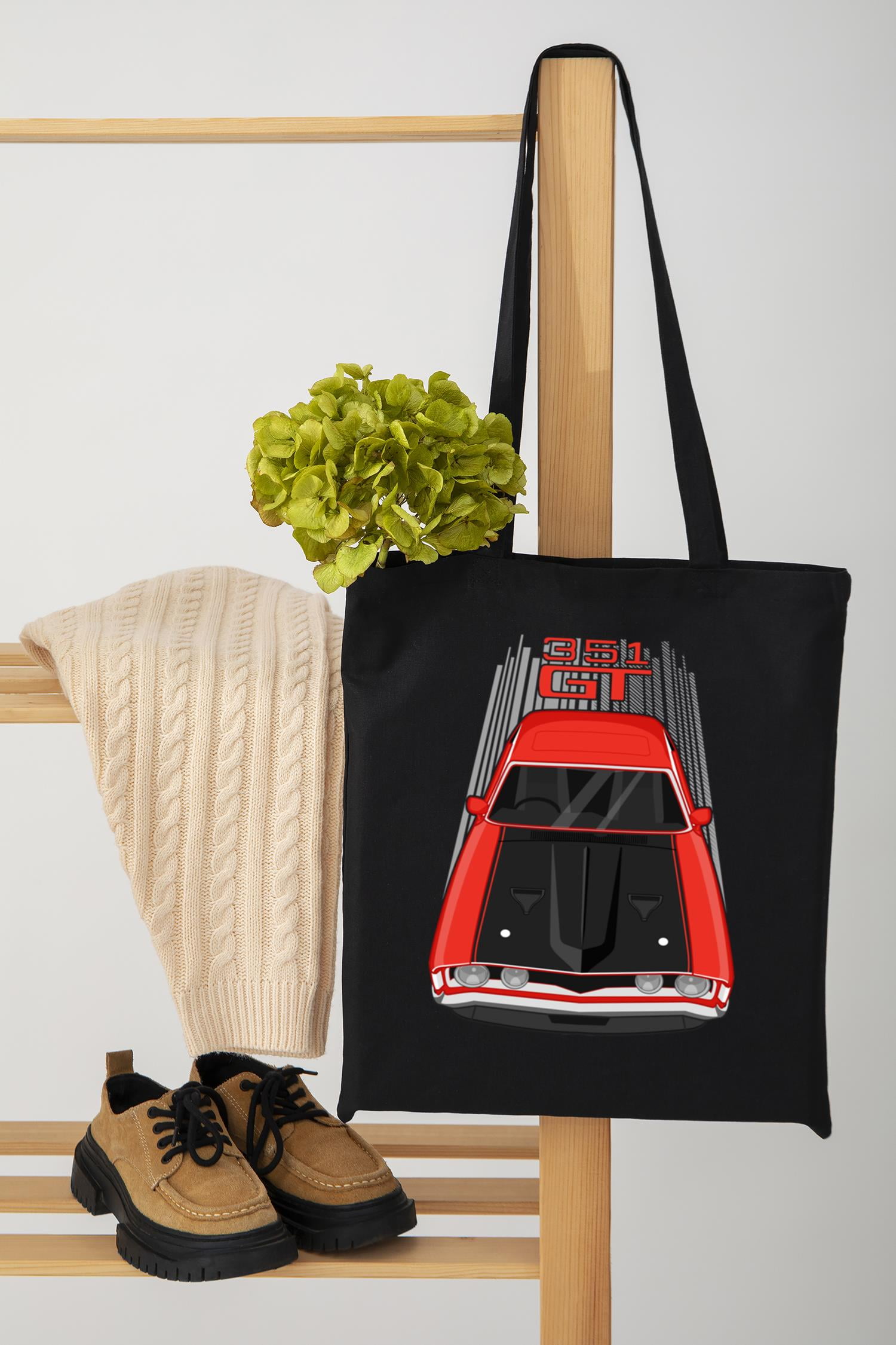 Ford Falcon XA GT 351 Red Black Vintage Retro Australian Muscle Car ...