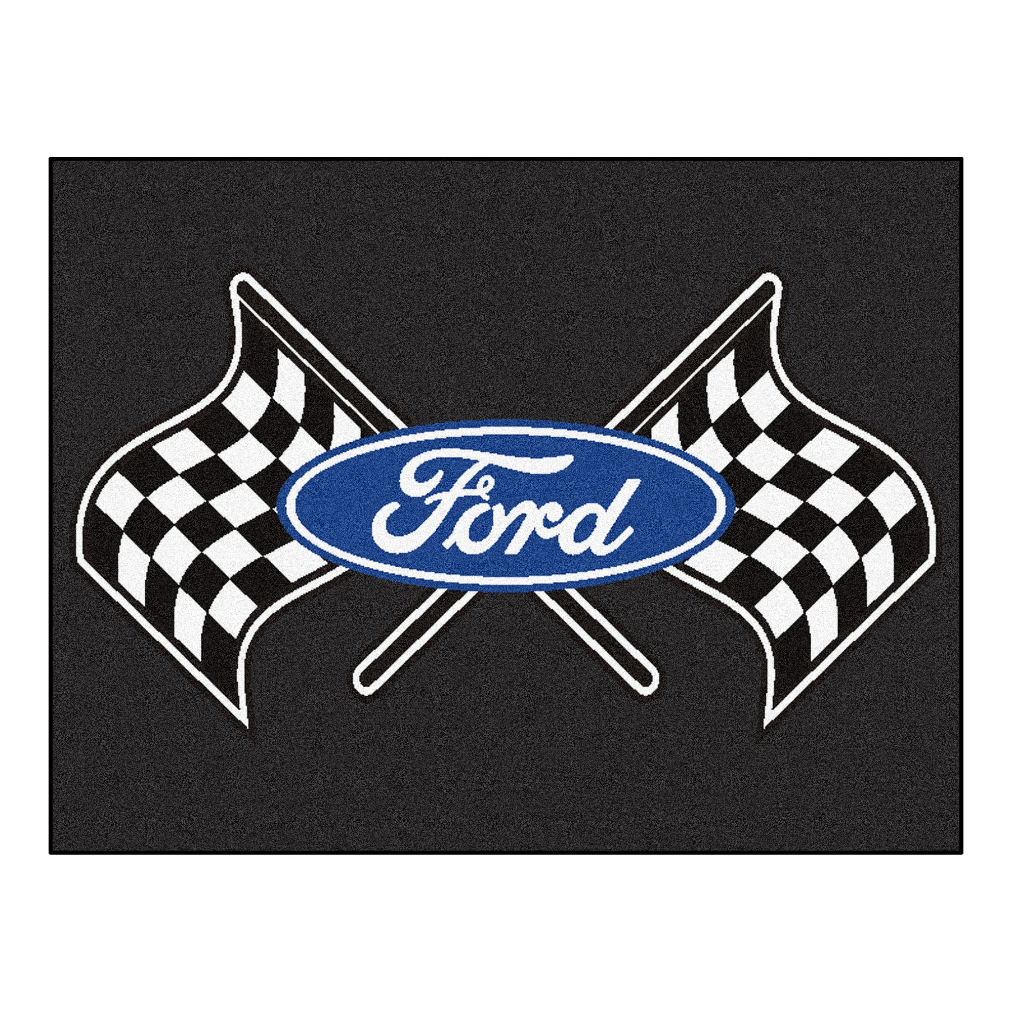 Ford Flags All-Star Mat 33.75"x42.5" - Black - Walmart.com
