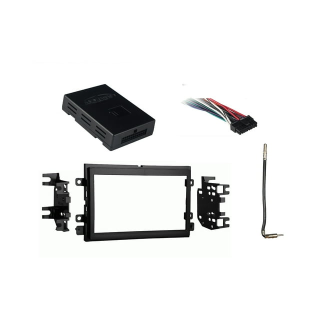 Ford Focus 2005-2007 Car Stereo Installation Kit: Double DIN Harness ...