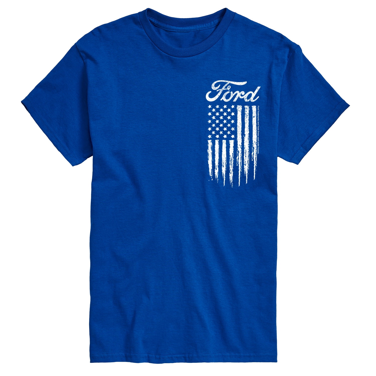 Ford - Ford Logo Americana - Men's Short Sleeve Graphic T-Shirt - Walmart.com