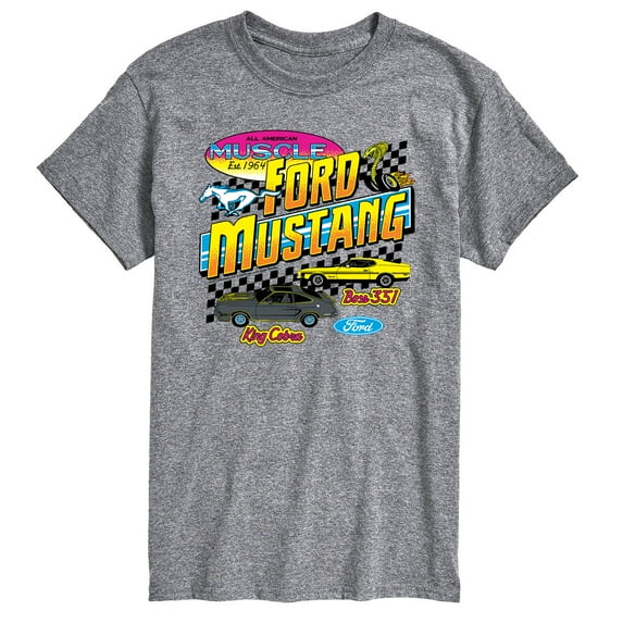 Ford - Ford Mustang 1978 King Cobra 1971 Boss 351 - Men's Short Sleeve ...