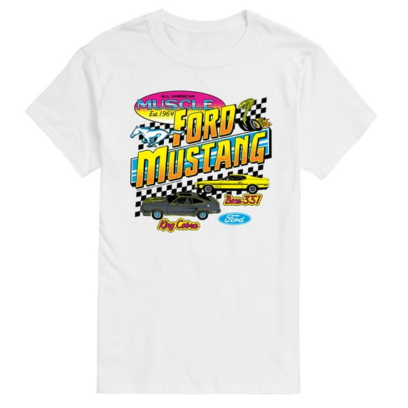 Ford - Ford Mustang 1978 King Cobra 1971 Boss 351 - Men's Short Sleeve ...
