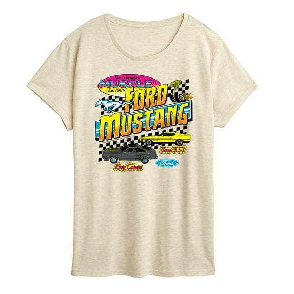 Ford - Ford Mustang 1978 King Cobra 1971 Boss 351 - Women's Short ...