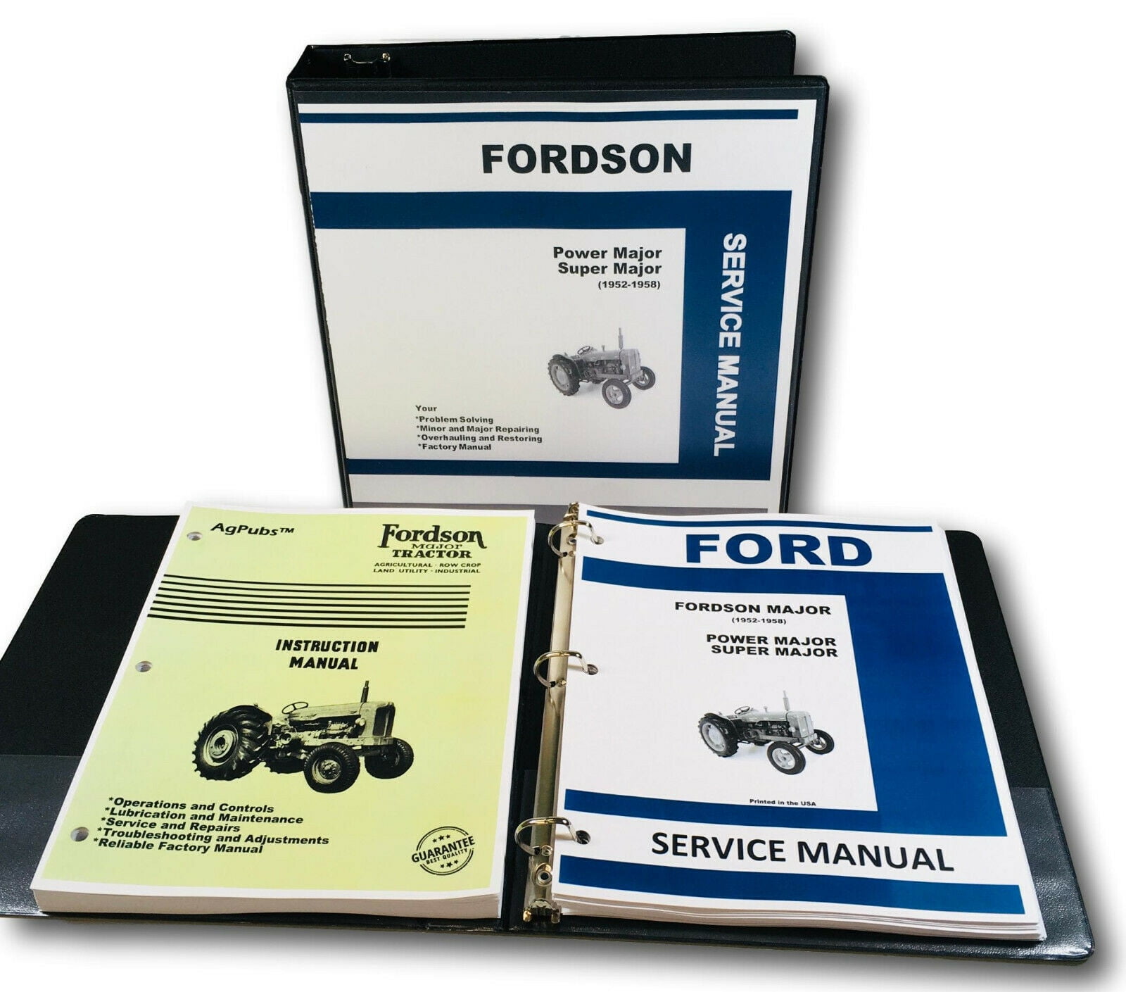 Ford Fordson Major Power Super Tractor Service Repair Manual - Walmart.com