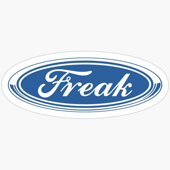 Ford Freak Sticker Phone Decal Water Bottle Stickers Car Decals, Laptop ...