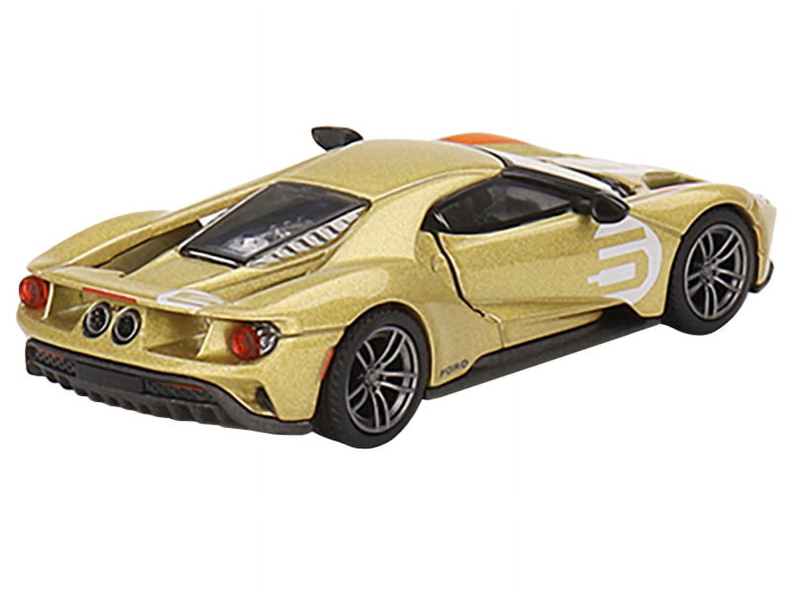Ford GT #5 "Holman Moody Heritage Edition" Gold Metallic with Red ...