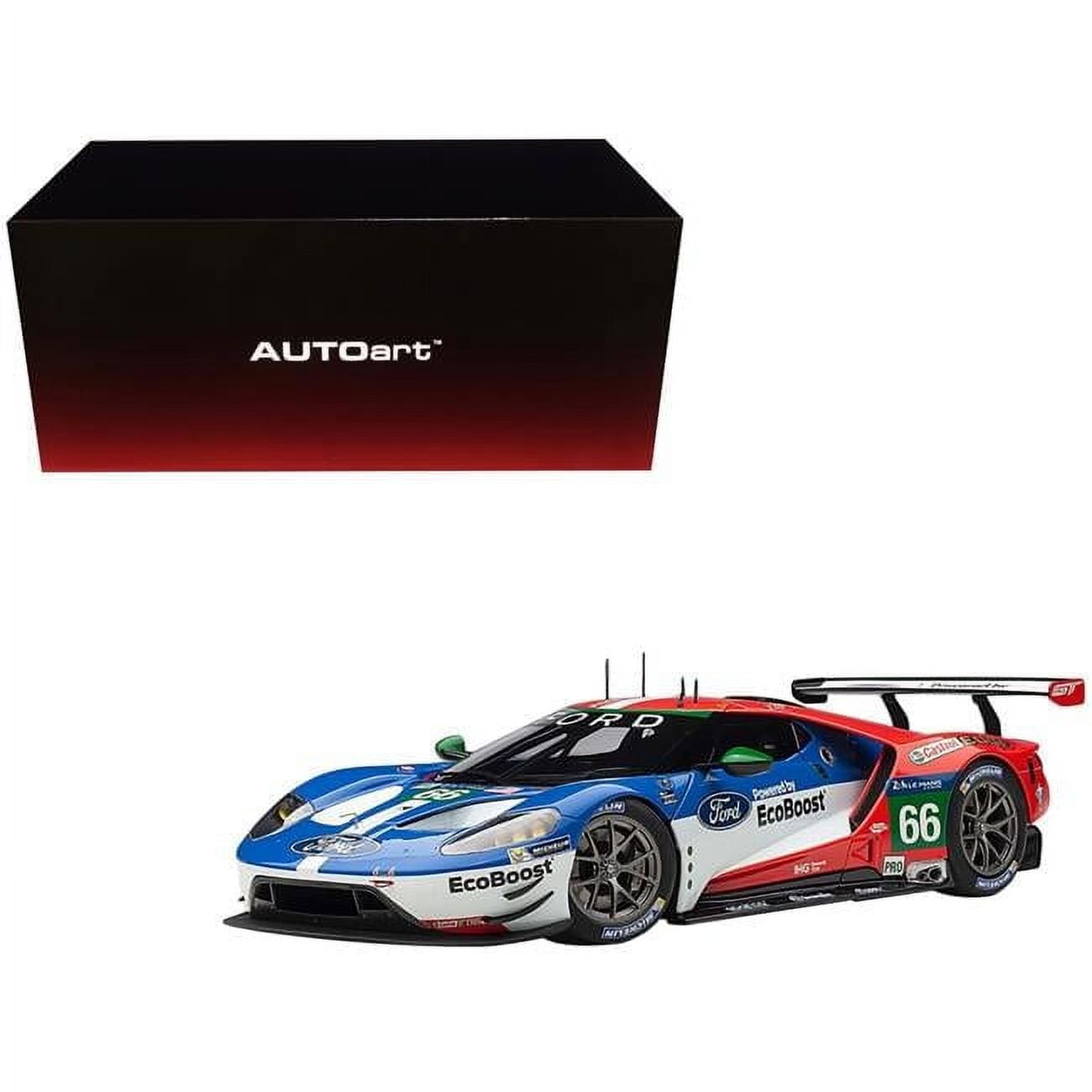 Ford GT No.66 B. Johnson S. Mucke O. Pla LE Mans 2016 1 by 18 Scale ...