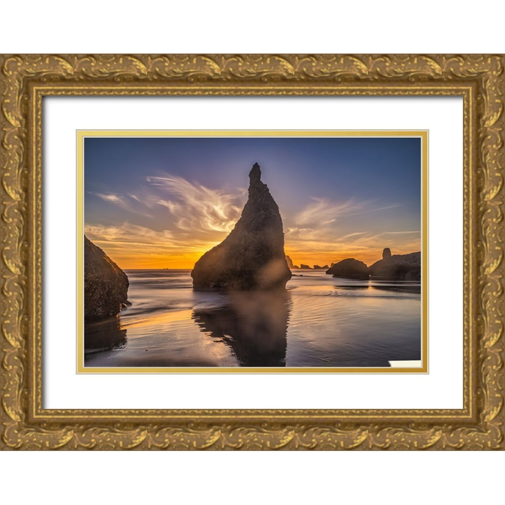 Ford, John 14x11 Gold Ornate Wood Framed with Double Matting Museum Art ...