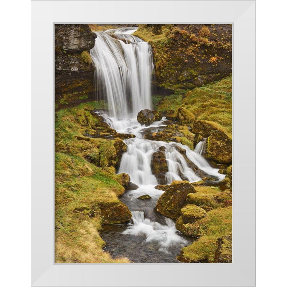 Ford, John 14x18 White Modern Wood Framed Museum Art Print Titled - Sheep Falls-Iceland ...