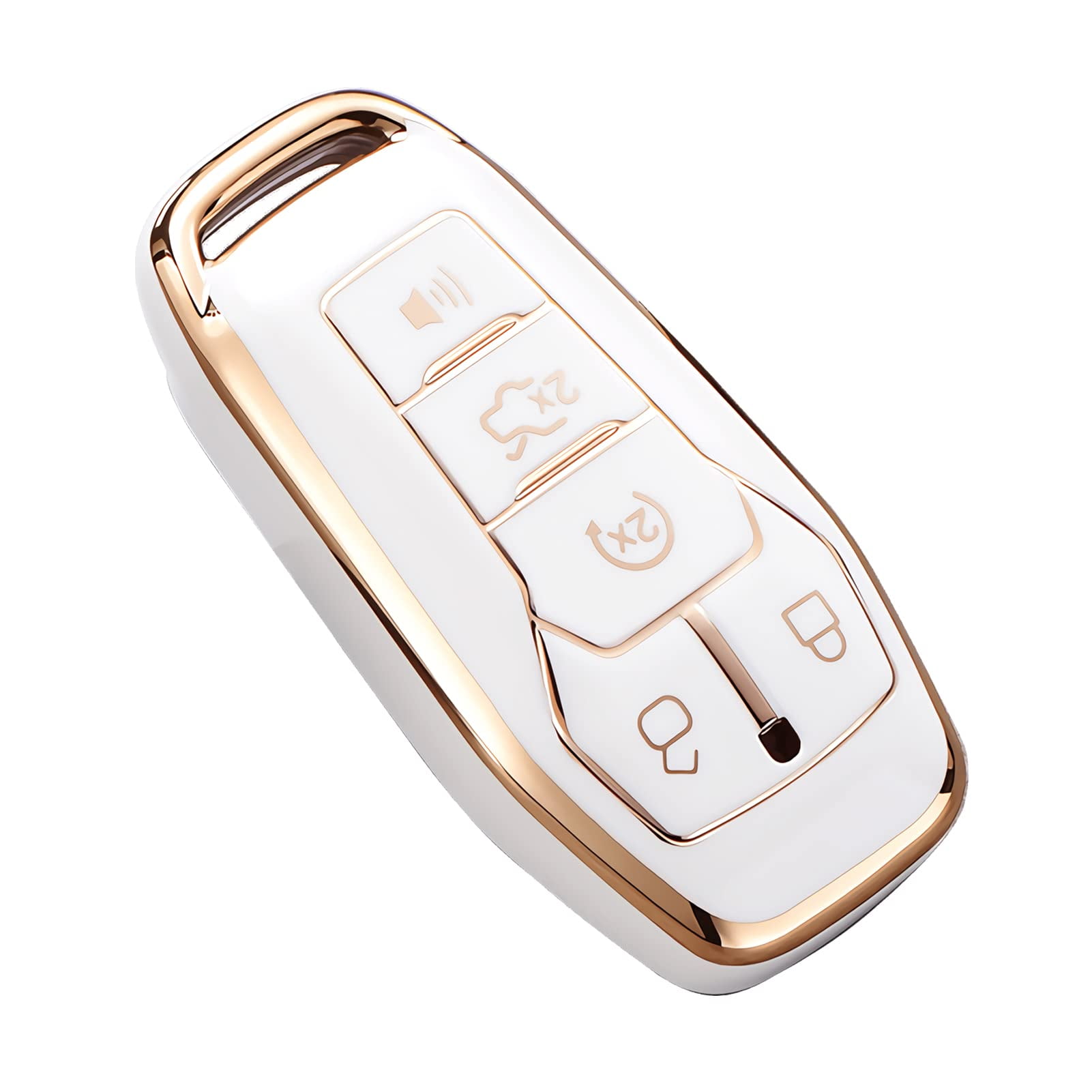 for Ford Key Fob Cover, Premium Soft TPU Full Protection Key Fob Case ...