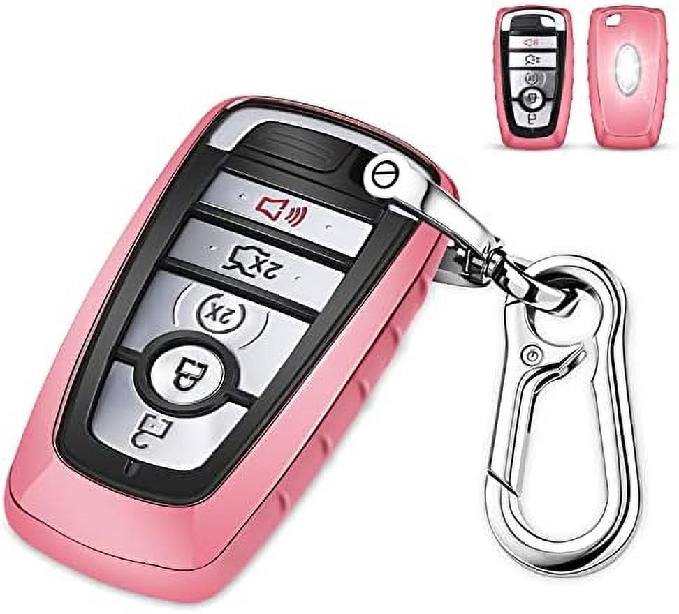 for Ford Key fob Cover,TPU Car Key Case Protector with Keychain ...