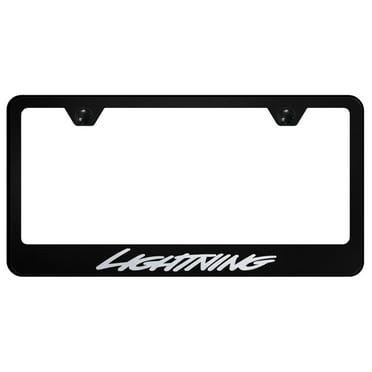 Ford F-350 Laser Etched Logo Stainless Steel License Plate Frame ...