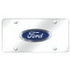 Ford Logo Chrome on Chrome Plate - Walmart.com