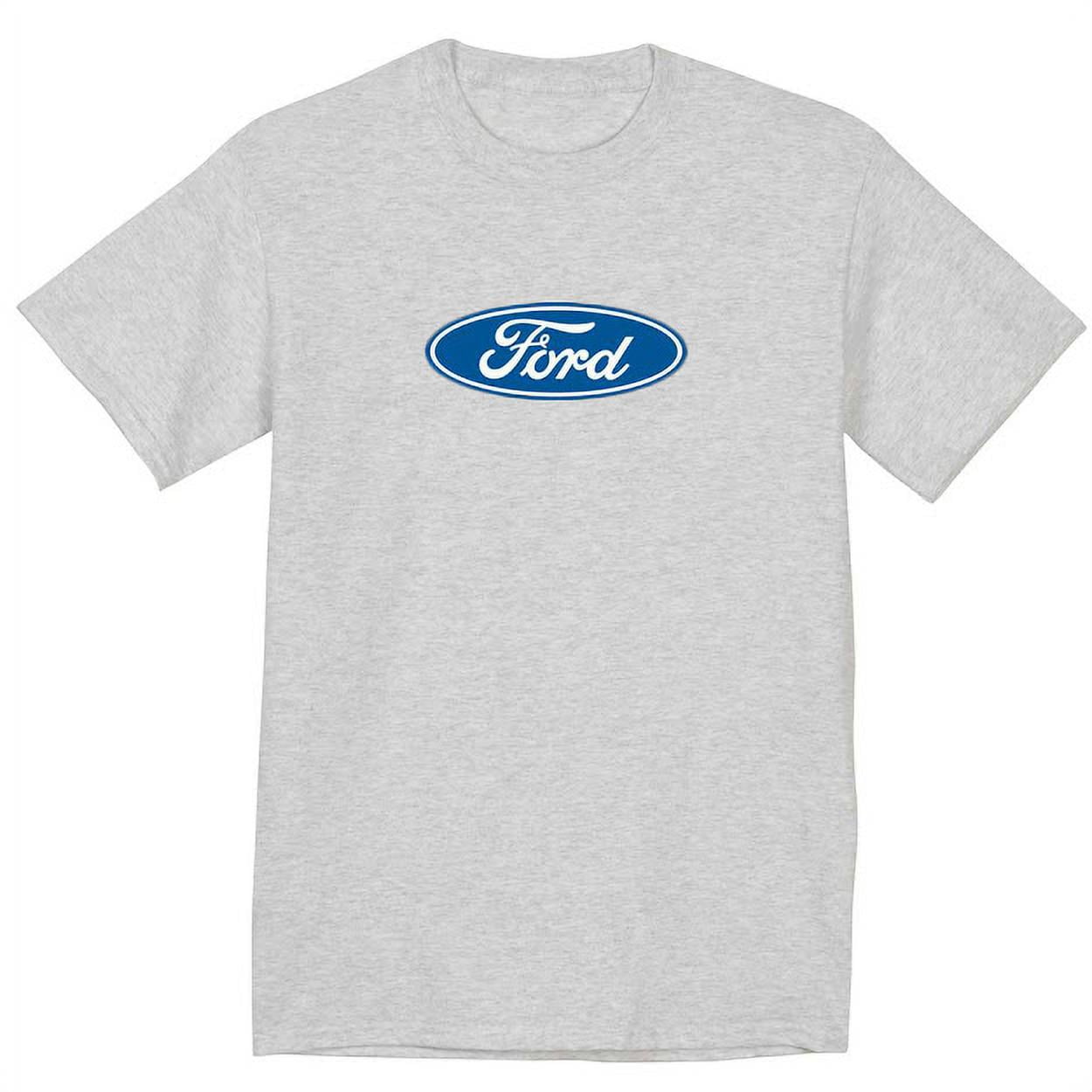 Ford Logo Decal T-shirt Men's Graphic Tee - Walmart.com