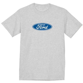 Ford Racing Decal T-shirt Men's Tee Black - Walmart.com