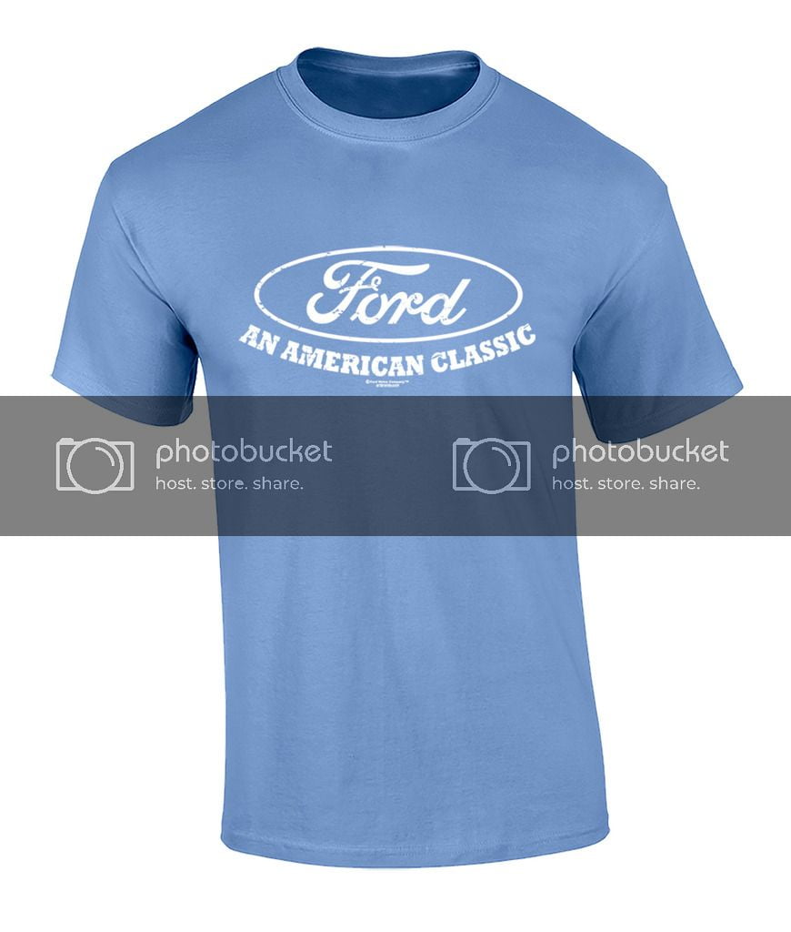 Ford Logo T-shirt American Classic Car Shirt Motor Company Car ...
