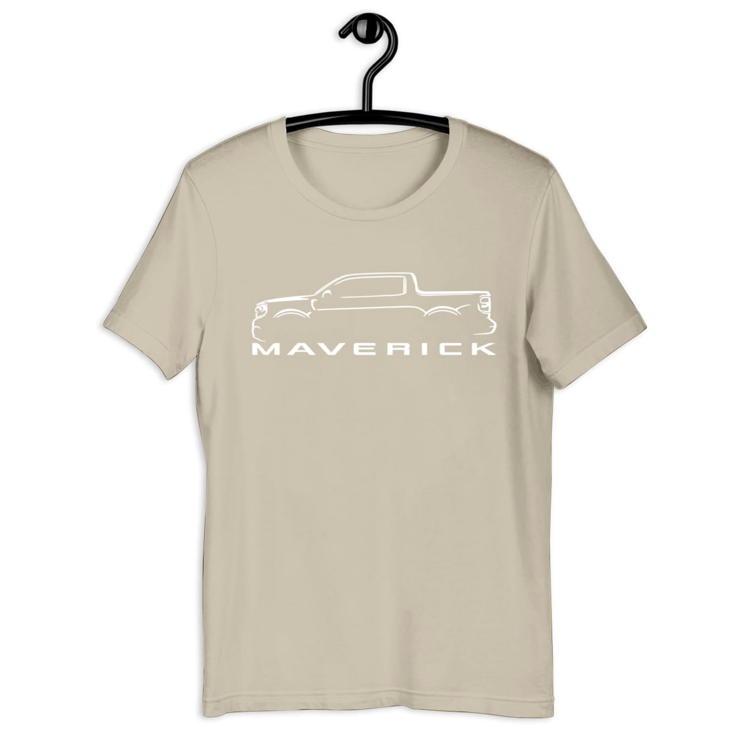 Ford Maverick Pickup Truck Classic Outline Design Tshirt NEW COLORS ...