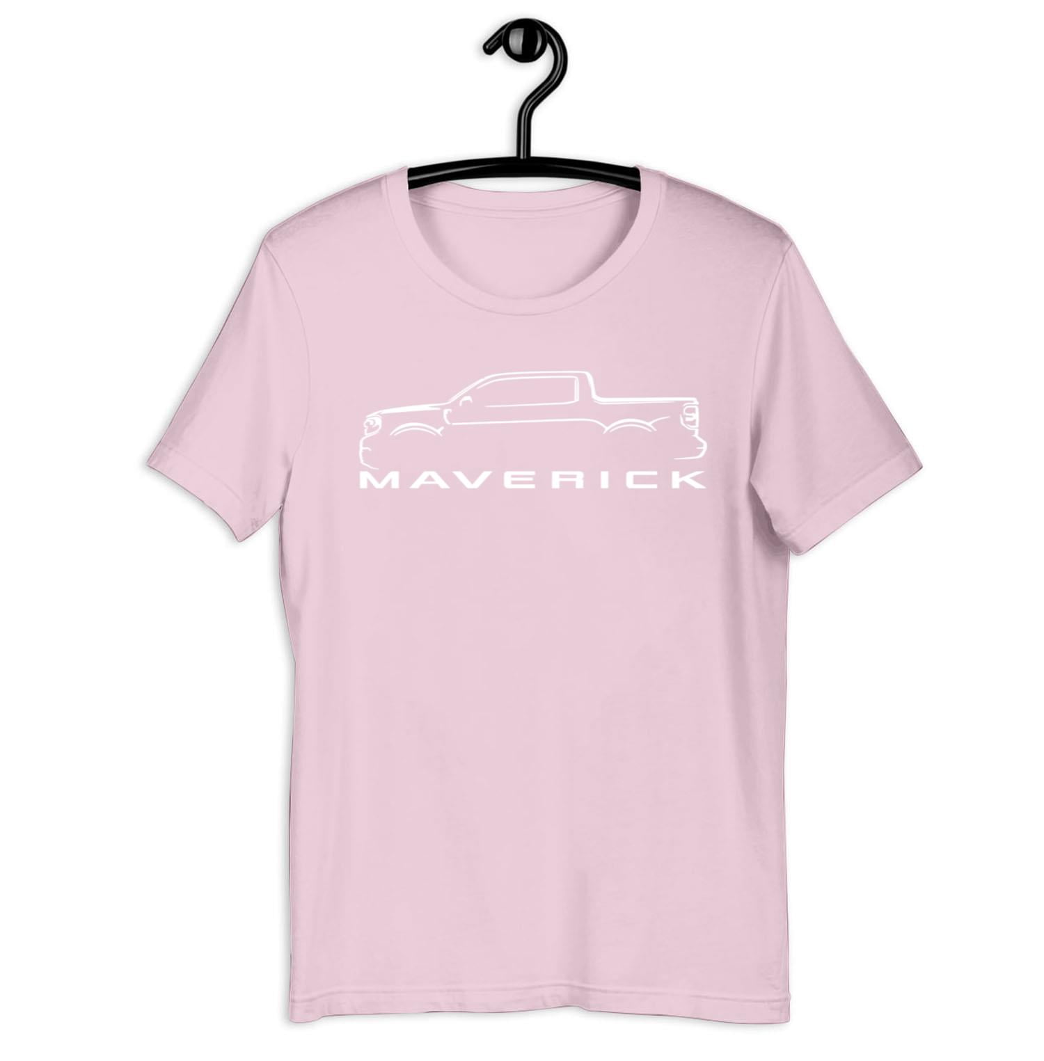 Ford Maverick Pickup Truck Classic Outline Design Tshirt NEW COLORS ...
