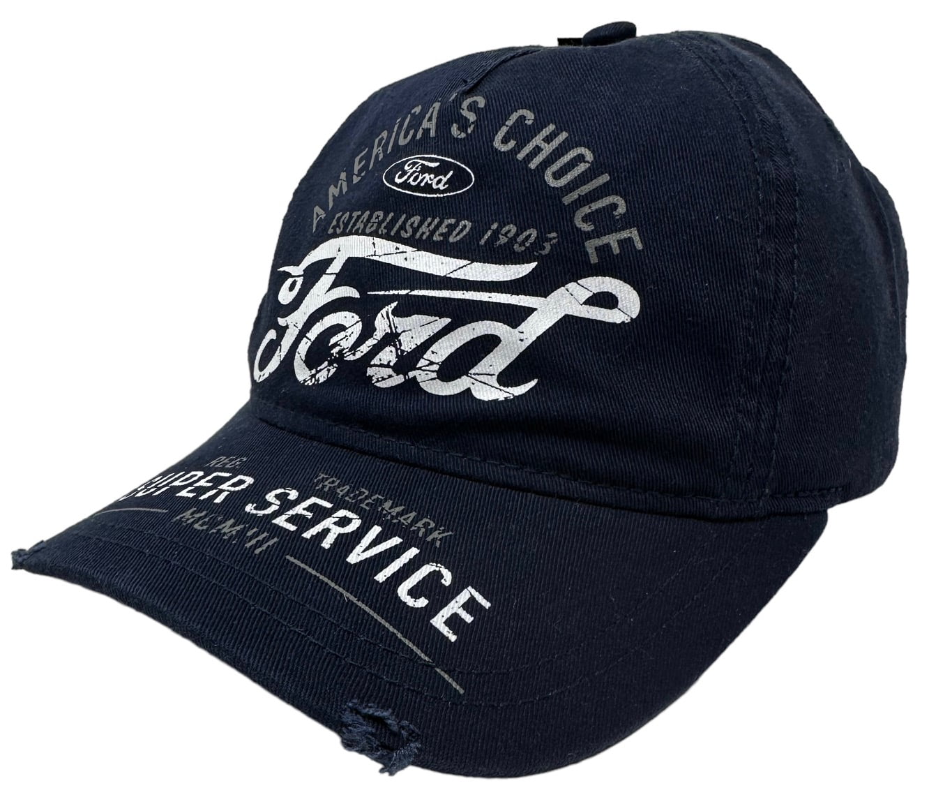 Ford Men's Officially Licensed Vintage Distressed Snapback Hat Cap in ...