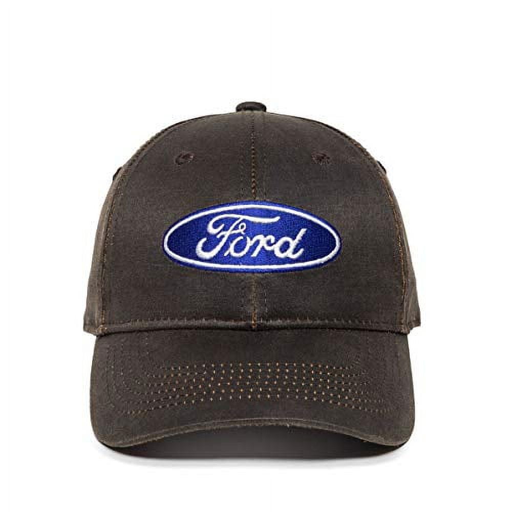 Ford Mesh Back Hat Dark Brown Adult Adjustable Unisex Ford Logo ...