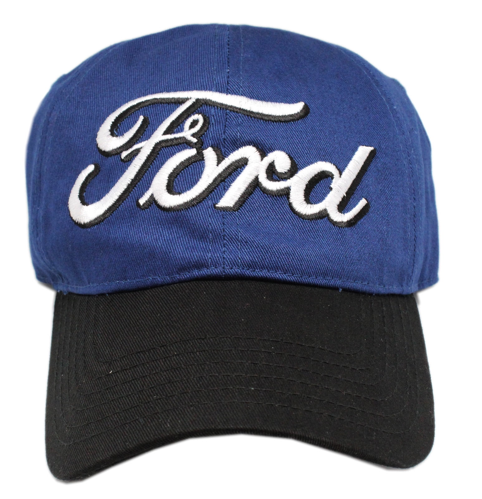 Ford Motor Company Blue and Black Colored Velcro Adjustable Cap ...