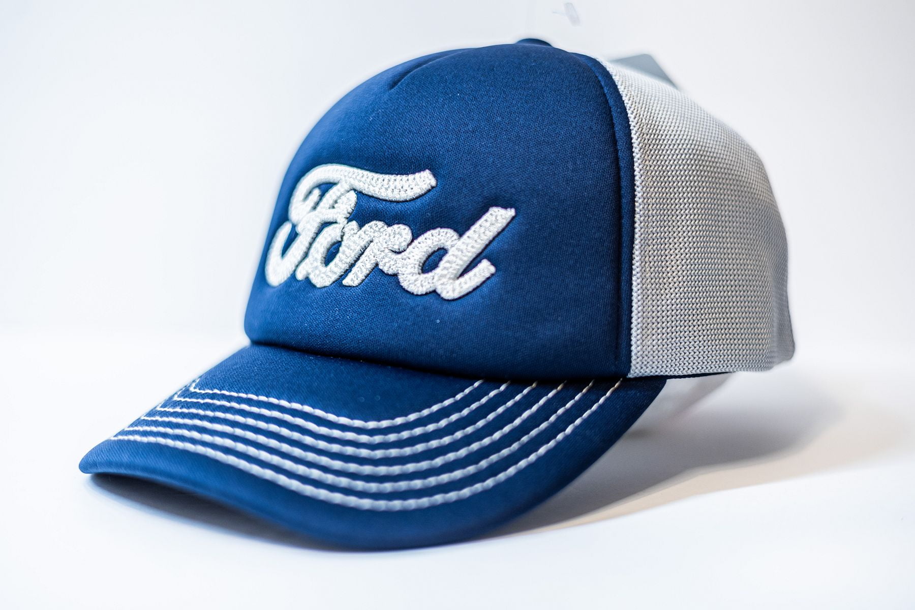 Ford Motors Trucker's Mesh Cap Hat Embroidered Logo Ajustable - Walmart.com