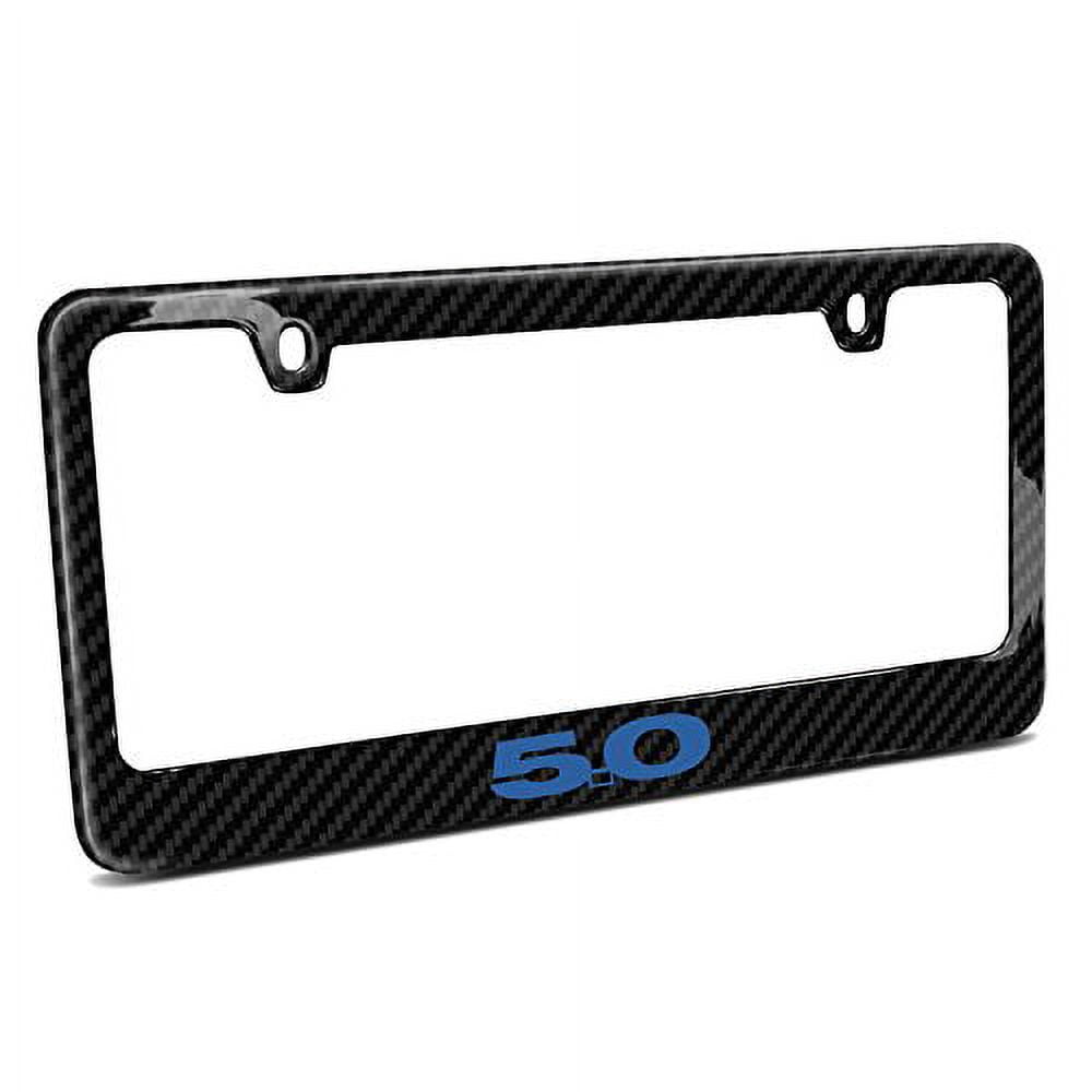Ford Mustang 5.0 in Blue Black Real 3K Carbon Fiber Glossy Finish ...