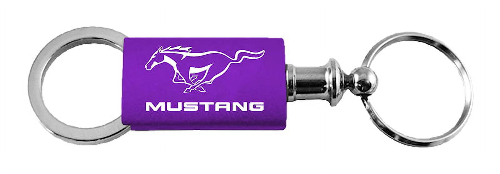 Ford Mustang Anodized Aluminum Valet Key Fob (Purple) - Walmart.com