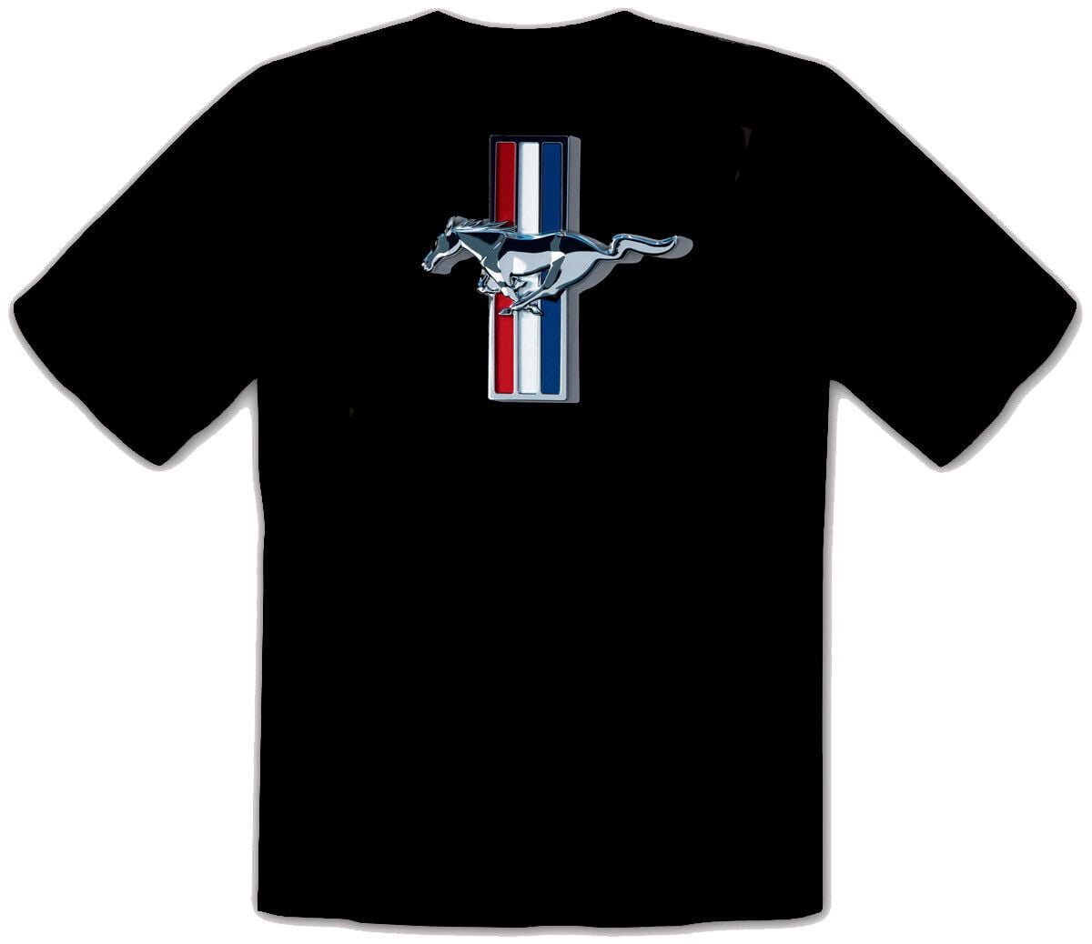 Ford Mustang Auto Logo SCHWARZE T-Shirt -104 - Walmart.com