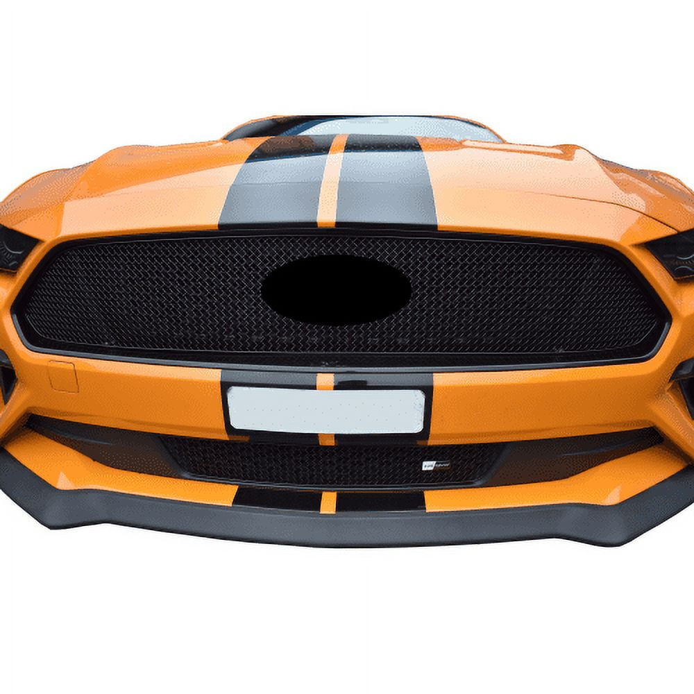 Ford Mustang GT Facelift - Front Grill Set - Black finish (2018 ...