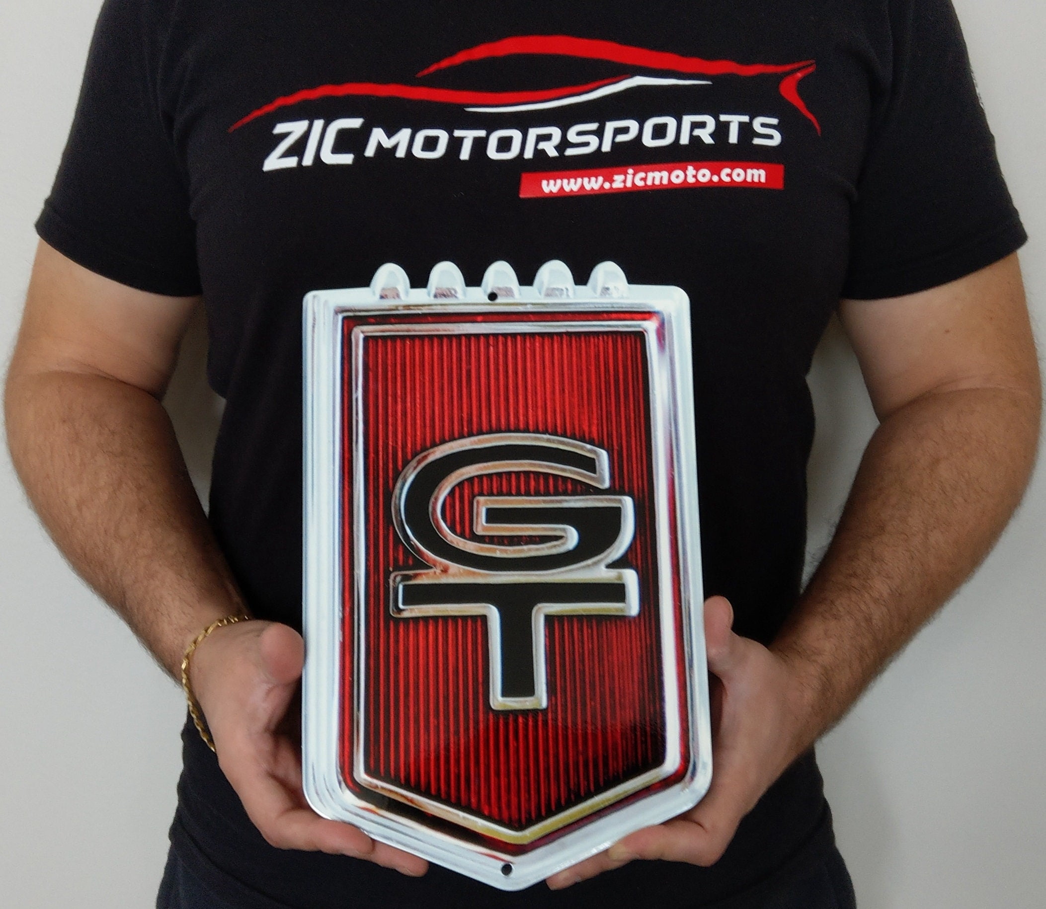 Ford Mustang GT Fender Badge Metal Art Wall Sign - Walmart.com