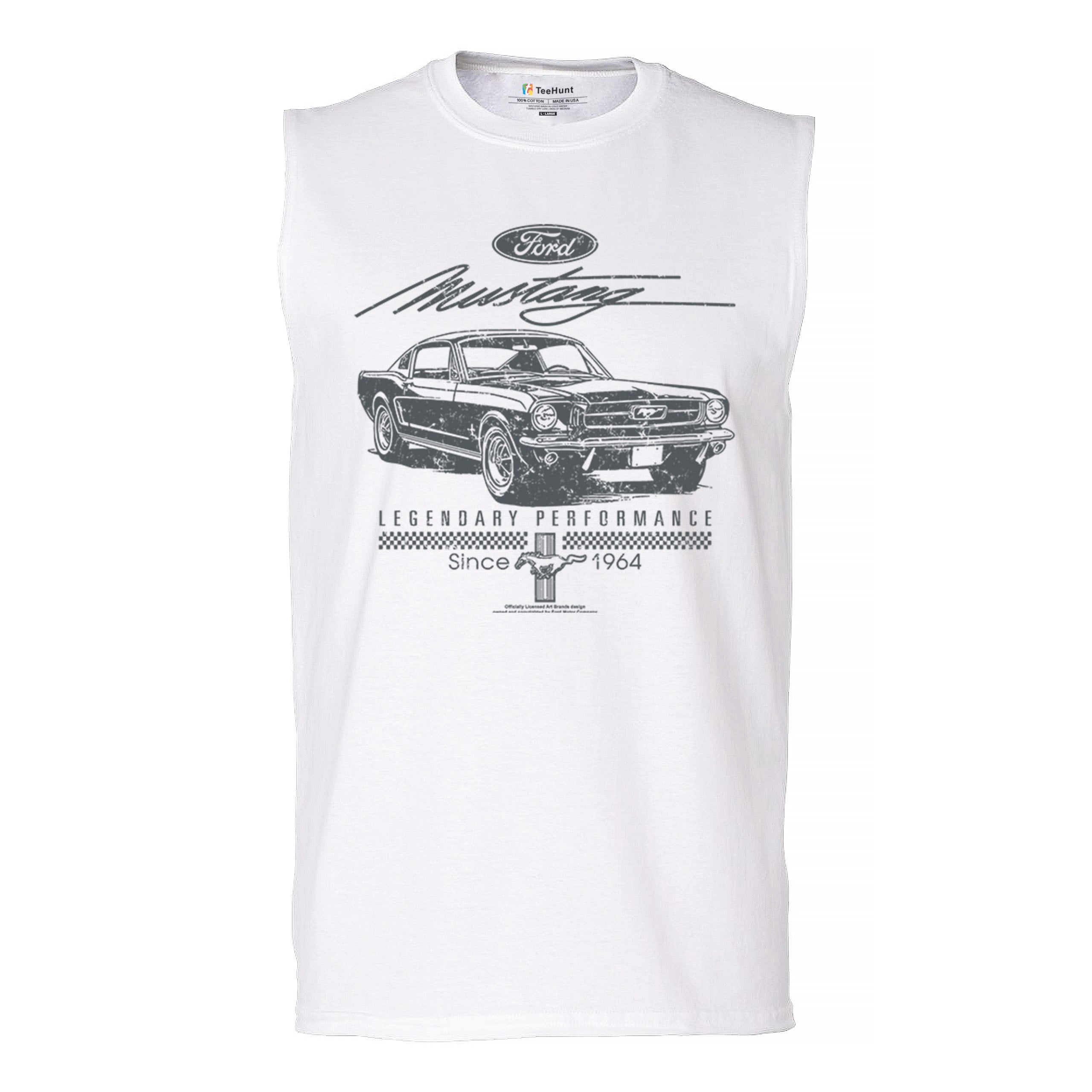 Ford Mustang Legendary Performance Since Since 1964 Muscle Shirt ...